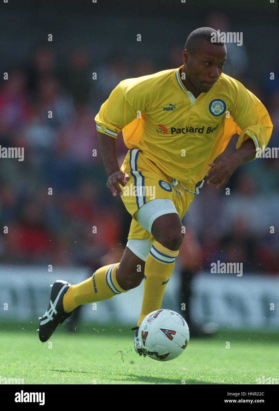RODNEY WALLACE LEEDS UNITED FC 14 August 1996 Stock Photo - Alamy
