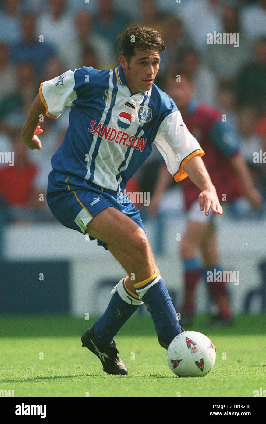 GUY WHITTINGHAM SHEFFIELD WEDNESDAY FC 19 August 1996 Stock Photo - Alamy