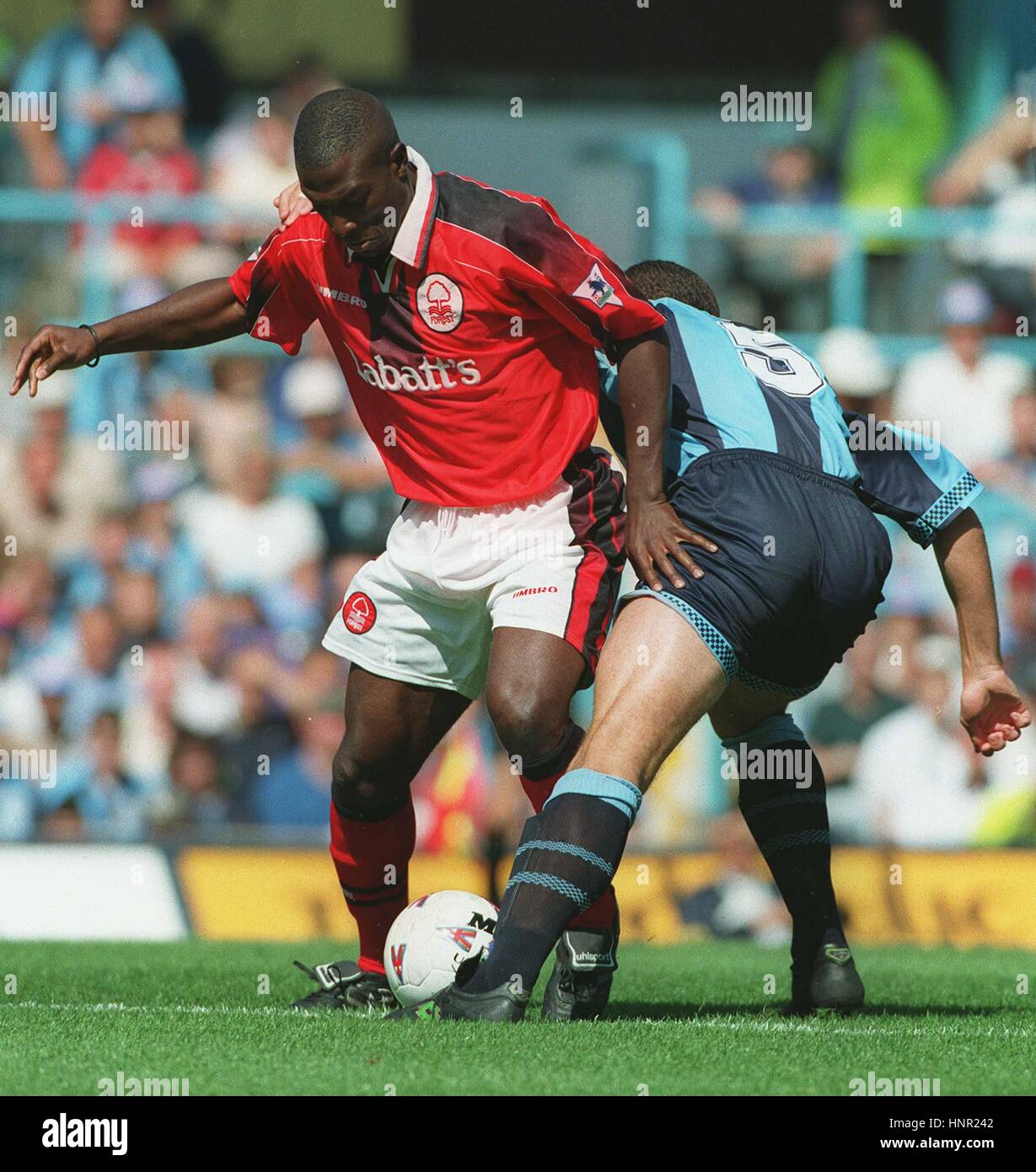 KEVIN CAMPBELL & LIAM DAISH COVENTRY CITY V FOREST FC 19 August 1996 ...
