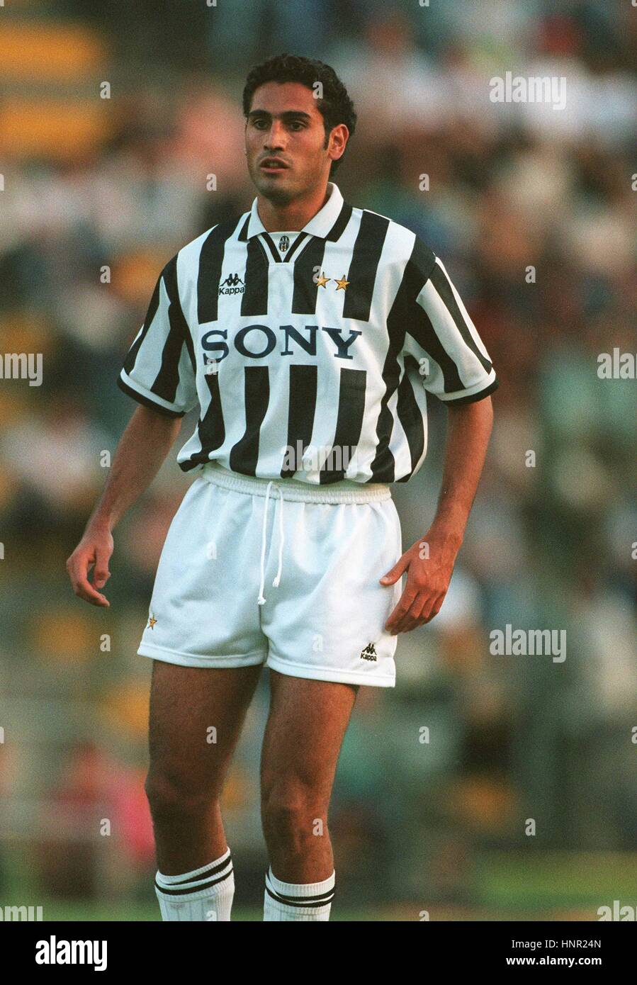 NICOLA AMORUSO JUVENTUS 19 August 1996 Stock Photo - Alamy