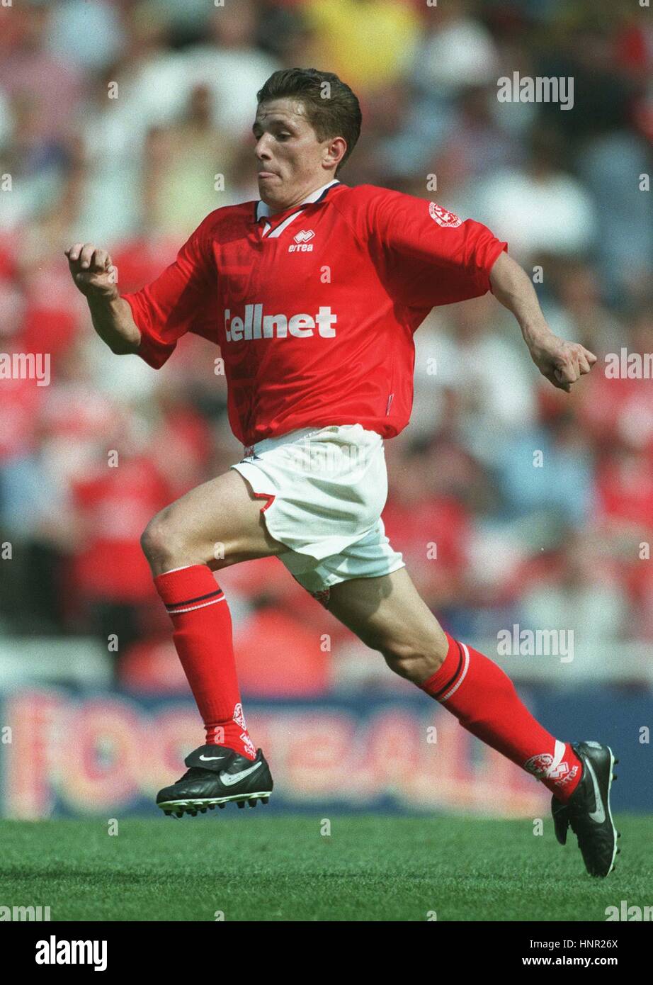 JUNINHO MIDDLESBROUGH FC 22 August 1996 Stock Photo - Alamy