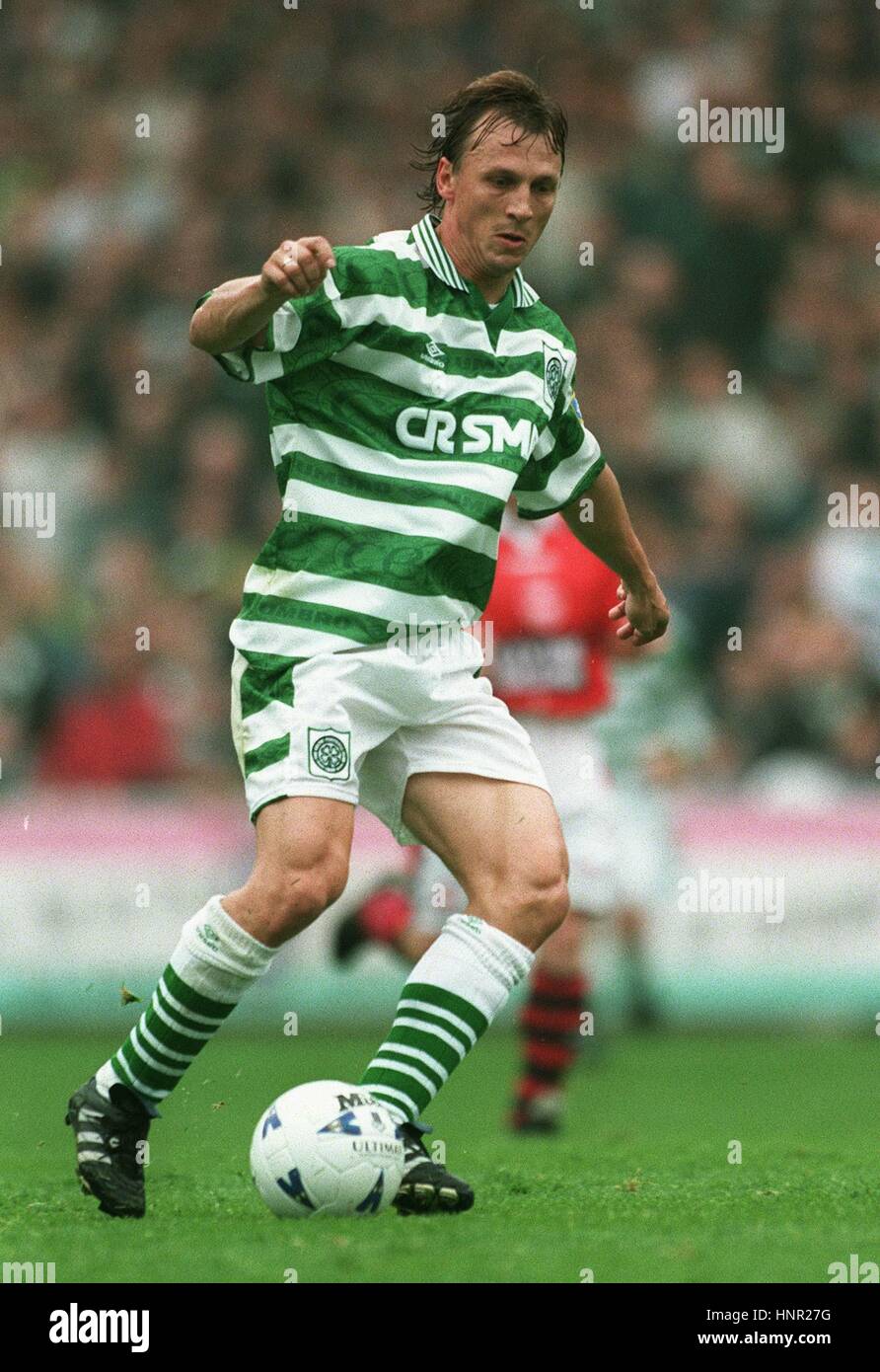ANDREAS THOM GLASGOW CELTIC FC 29 August 1996 Stock Photo - Alamy