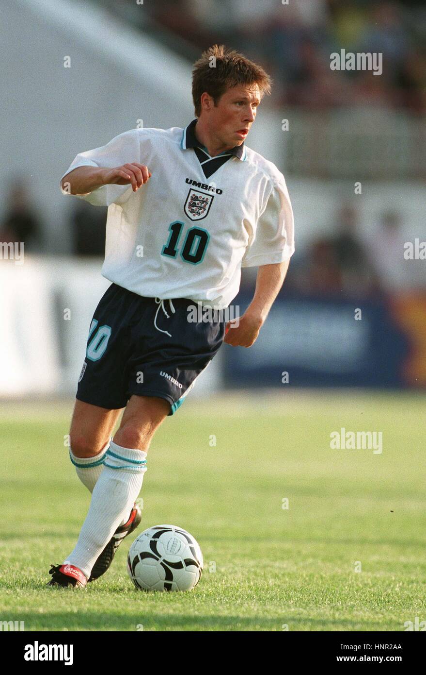 NICK BARMBY ENGLAND & MIDDLESBROUGH FC 01 September 1996 Stock Photo ...