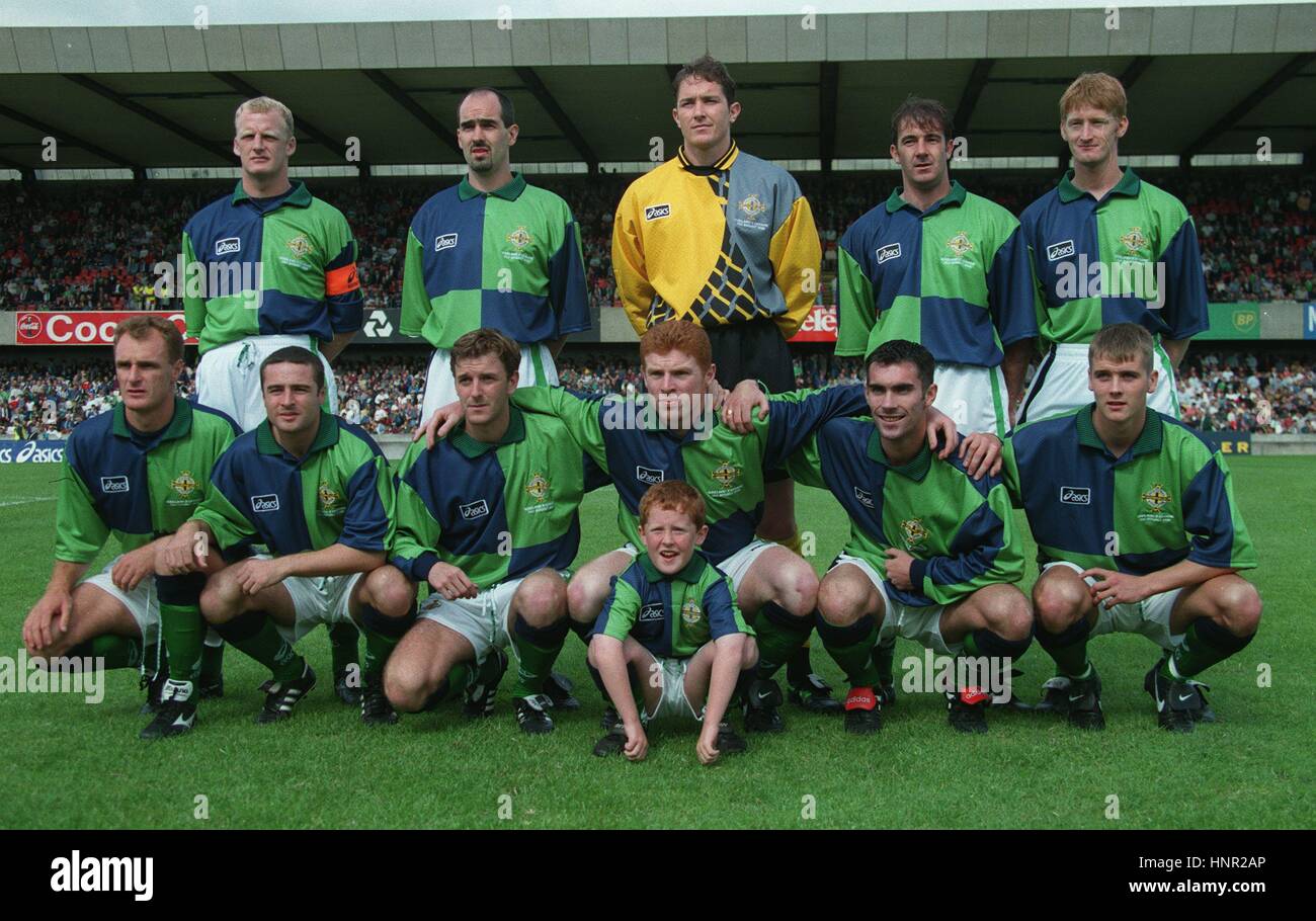 NORTHERN IRELAND WORLD CUP QUALIFIER 02 September 1996 Stock Photo - Alamy