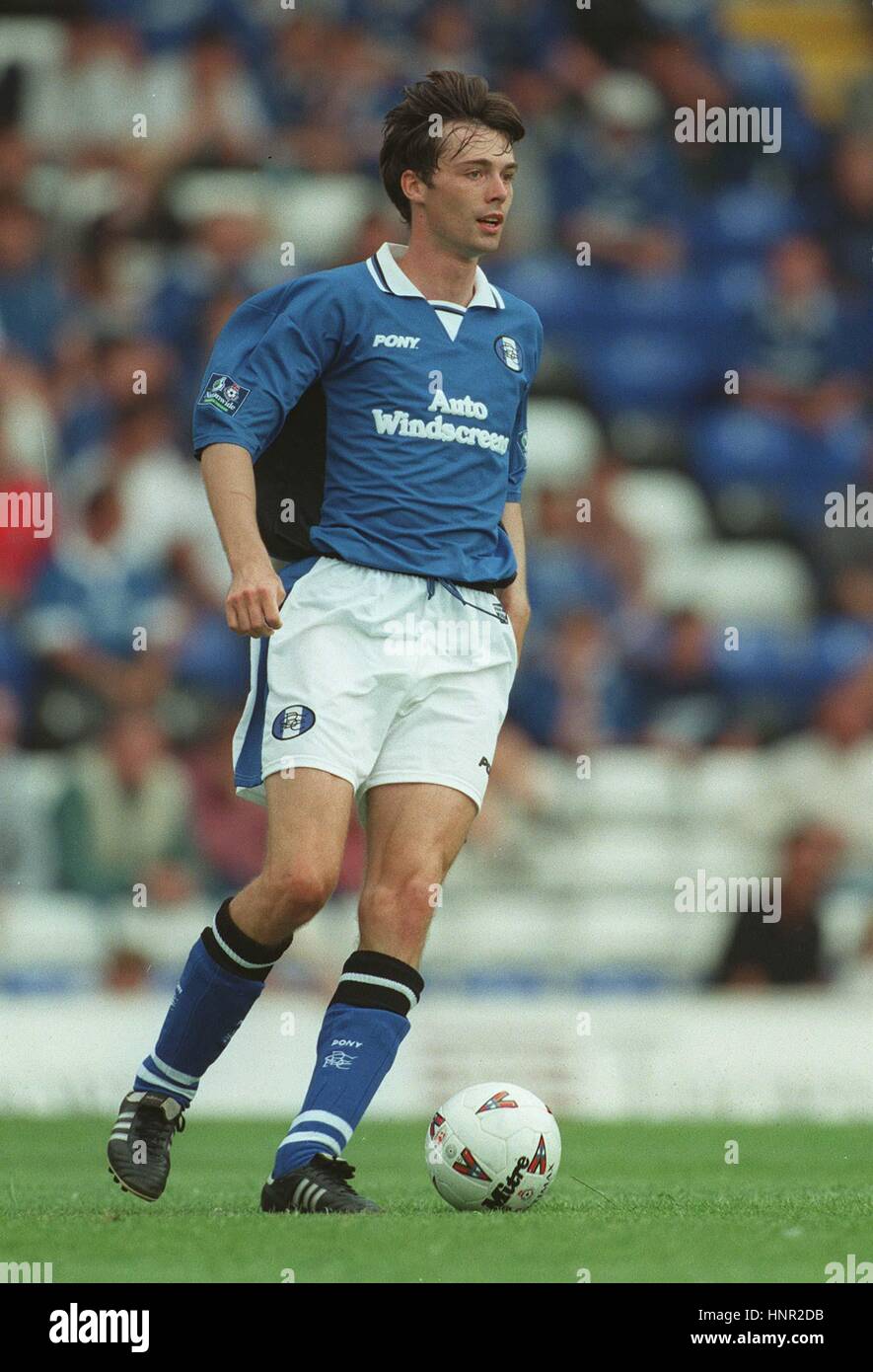 GARY BREEN BIRMINGHAM CITY FC 16 September 1996 Stock Photo - Alamy