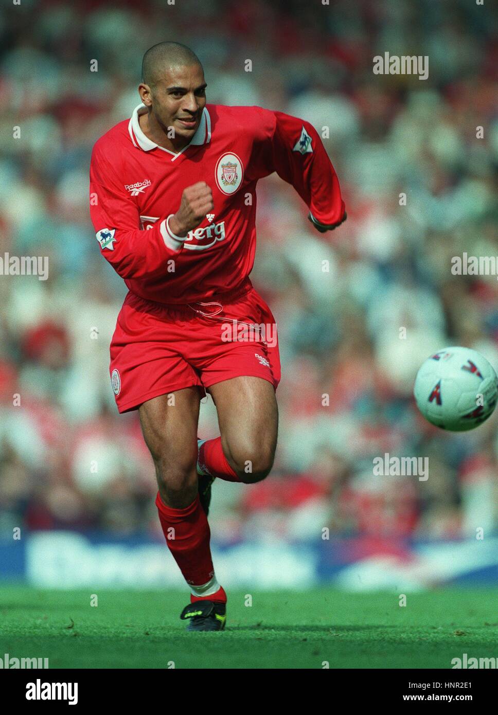 STAN COLLYMORE LIVERPOOL FC 09 September 1996 Stock Photo - Alamy