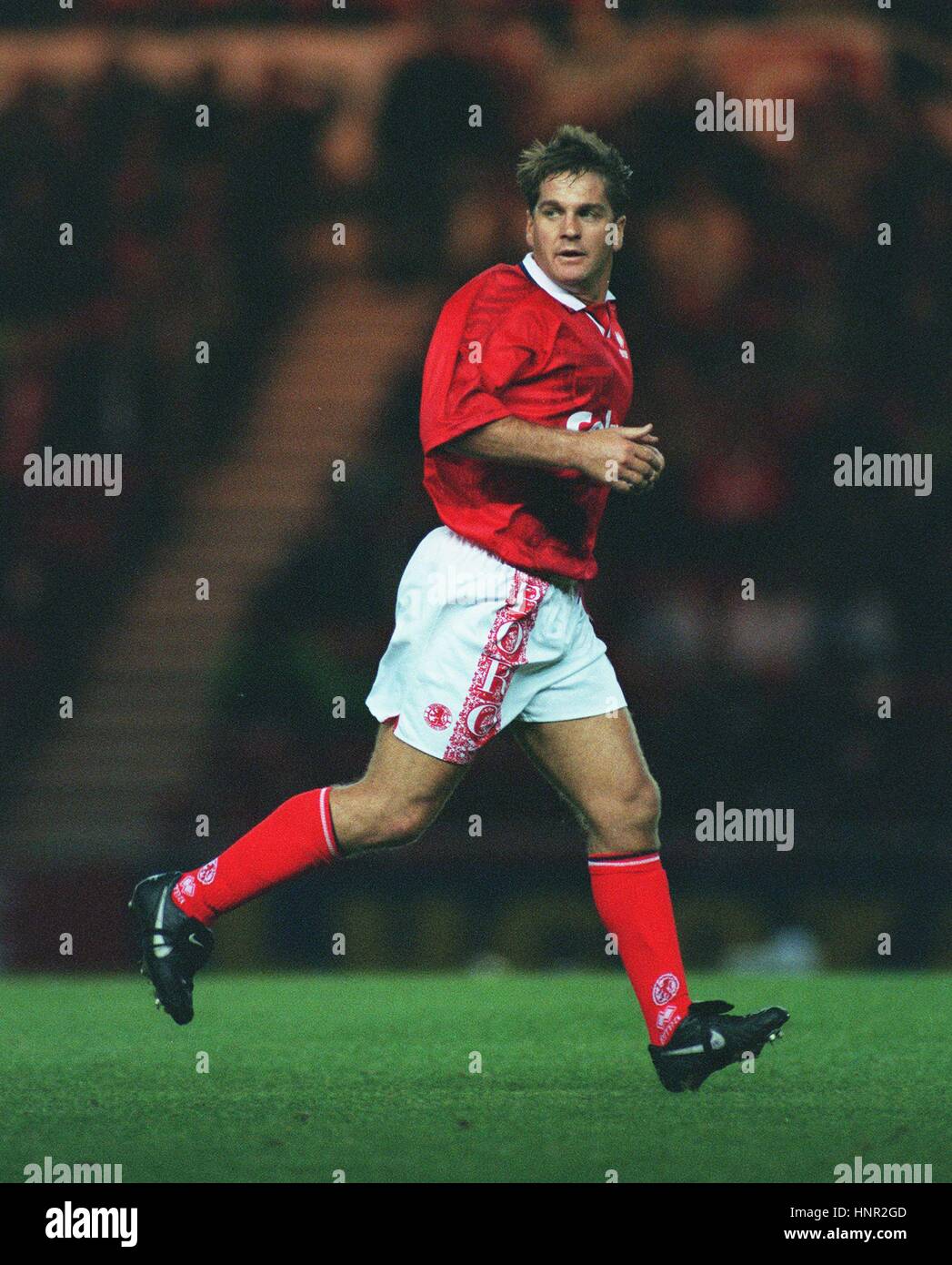 JOHN HENDRIE MIDDLESBROUGH FC 19 September 1996 Stock Photo - Alamy