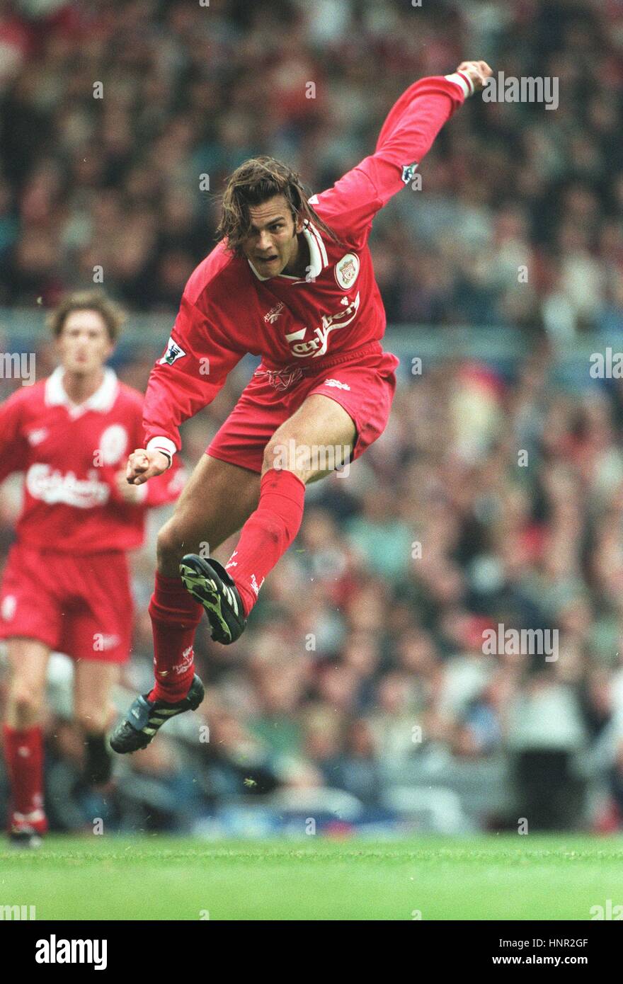 PATRIK BERGER LIVERPOOL FC 26 September 1996 Stock Photo - Alamy