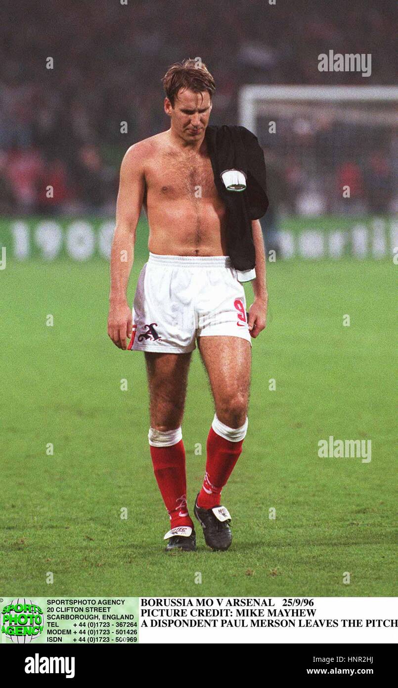 Paul merson arsenal 1996 hi-res stock photography and images - Alamy