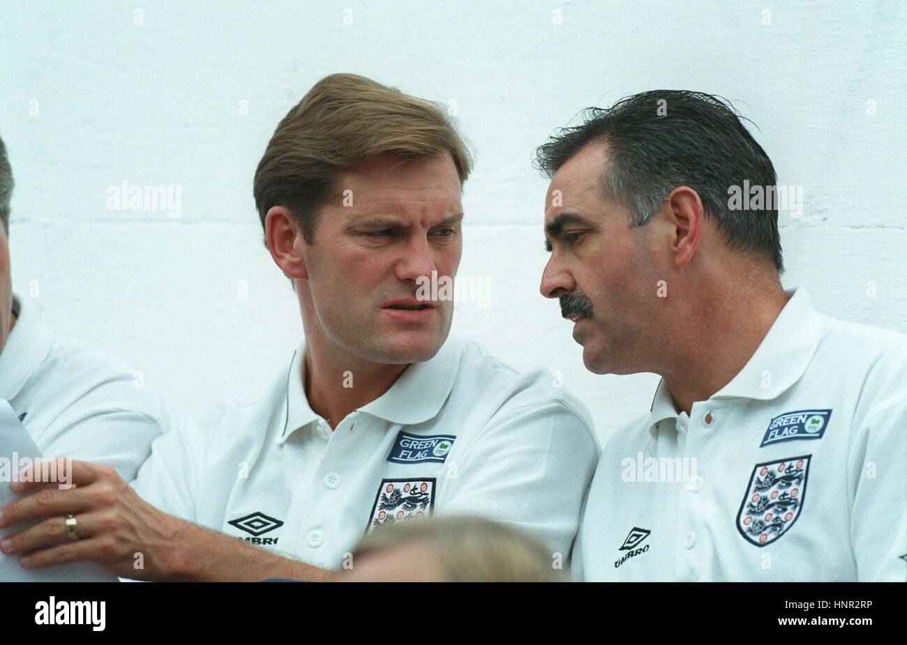 GLENN HODDLE & JOHN GORMAN ENGLAND MANAGER & ASSISTANT 15 September ...