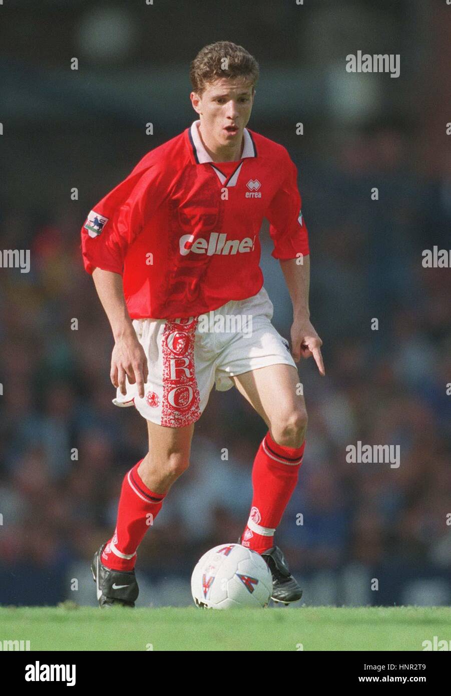 JUNINHO MIDDLESBROUGH FC 15 September 1996 Stock Photo - Alamy