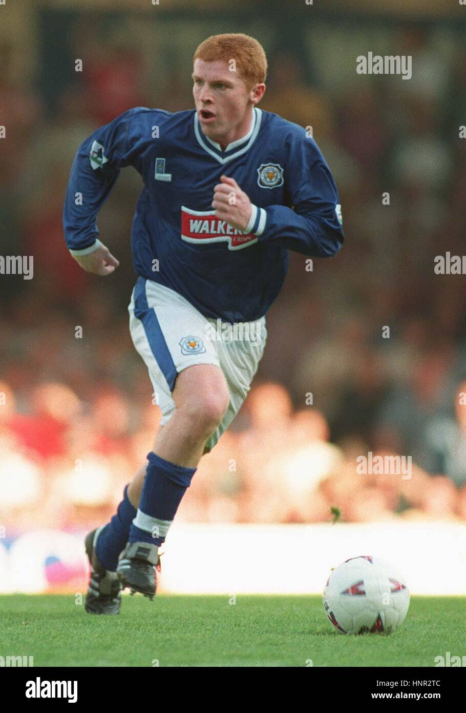 NEIL LENNON LEICESTER CITY FC 15 September 1996 Stock Photo - Alamy