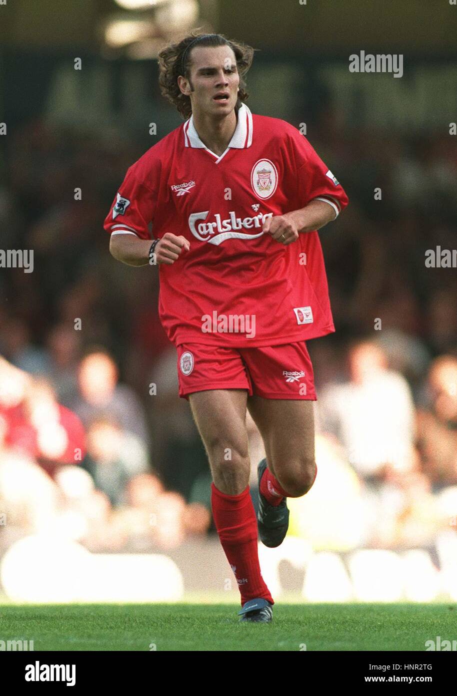 PATRIK BERGER LIVERPOOL FC 15 September 1996 Stock Photo - Alamy