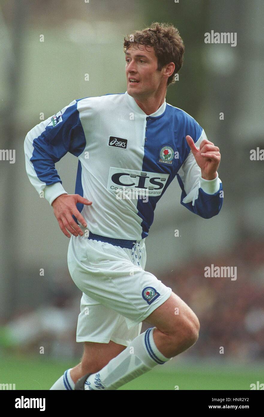 CHRIS SUTTON BLACKBURN ROVERS FC 01 October 1996 Stock Photo - Alamy
