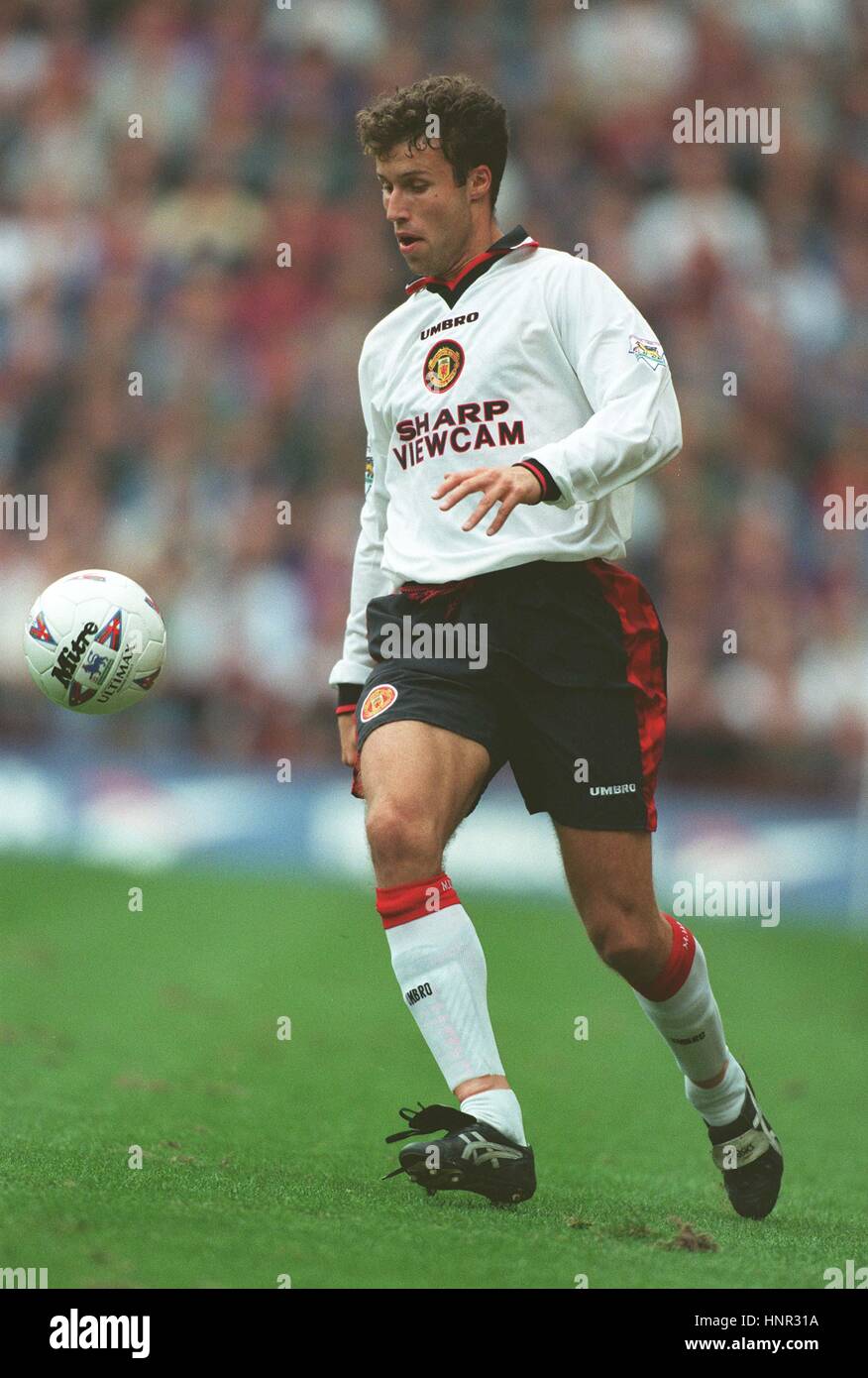 RONNY JOHNSEN MANCHESTER UNITED FC 15 October 1996 Stock Photo - Alamy