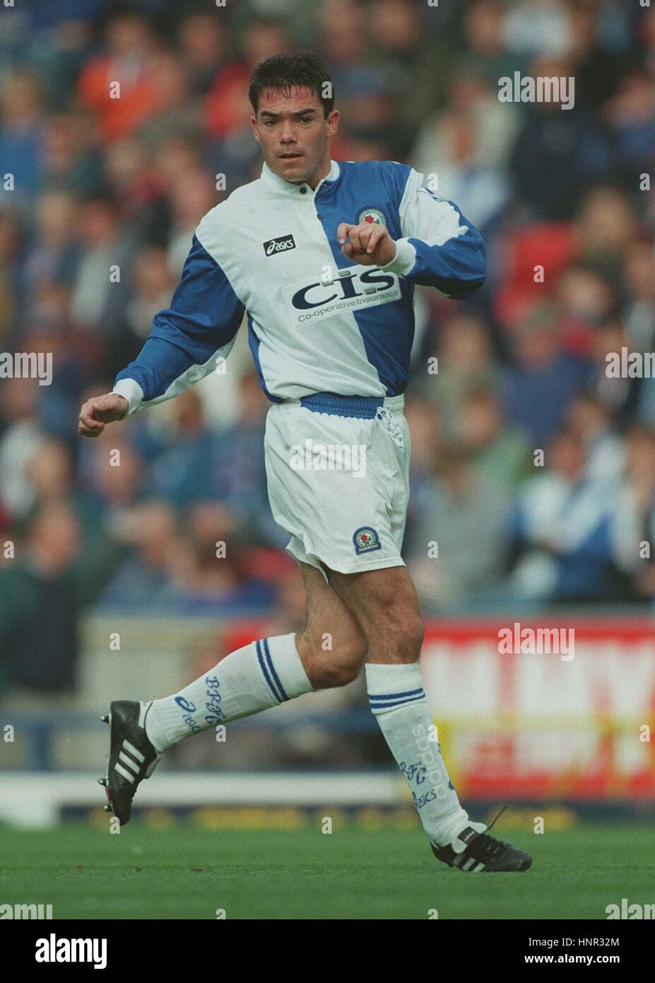 JEFF KENNA BLACKBURN ROVERS FC 15 October 1996 Stock Photo - Alamy