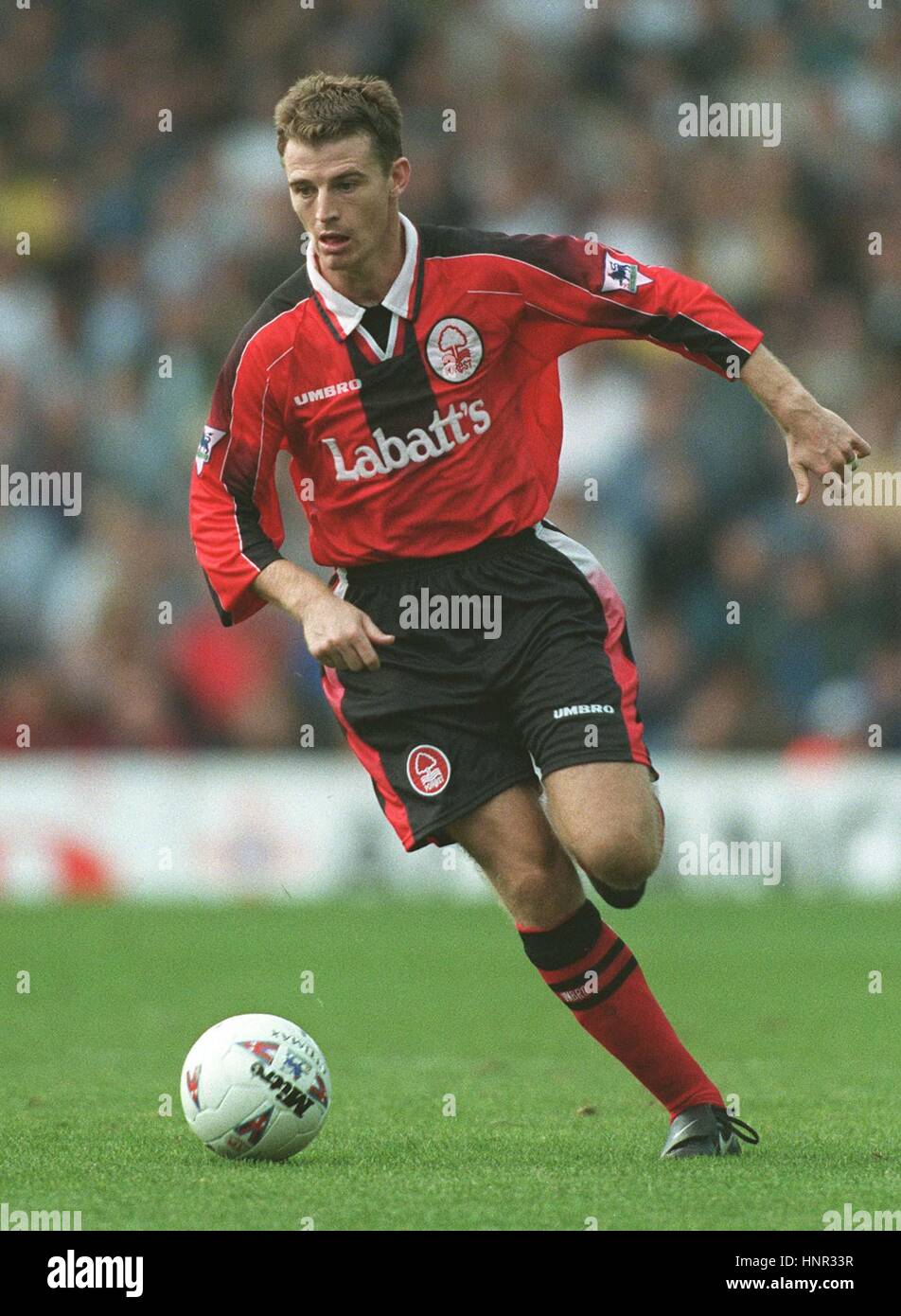 COLIN COOPER NOTTINGHAM FOREST FC 23 October 1996 Stock Photo - Alamy