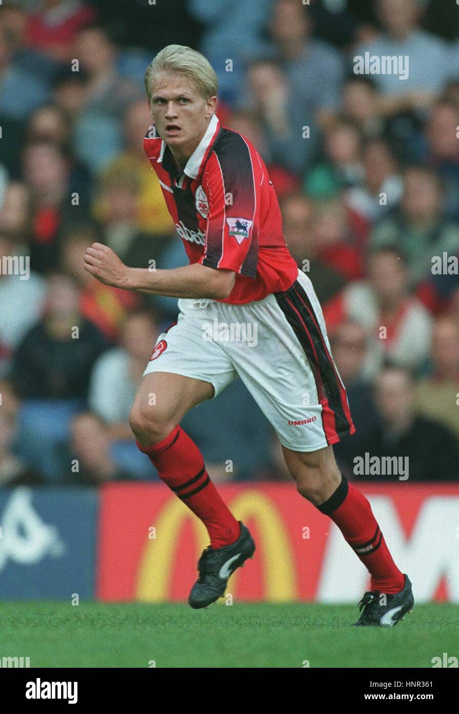 ALF-INGE HAALAND NOTTINGHAM FOREST FC 24 October 1996 Stock Photo - Alamy