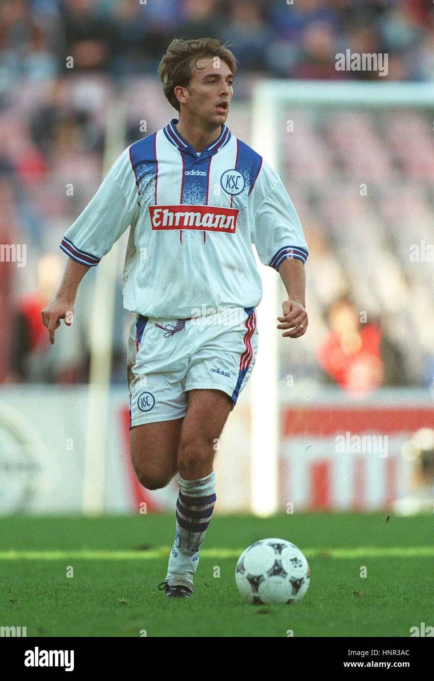 THOMAS HENGEN KARLSRUHE SC 06 November 1996 Stock Photo - Alamy