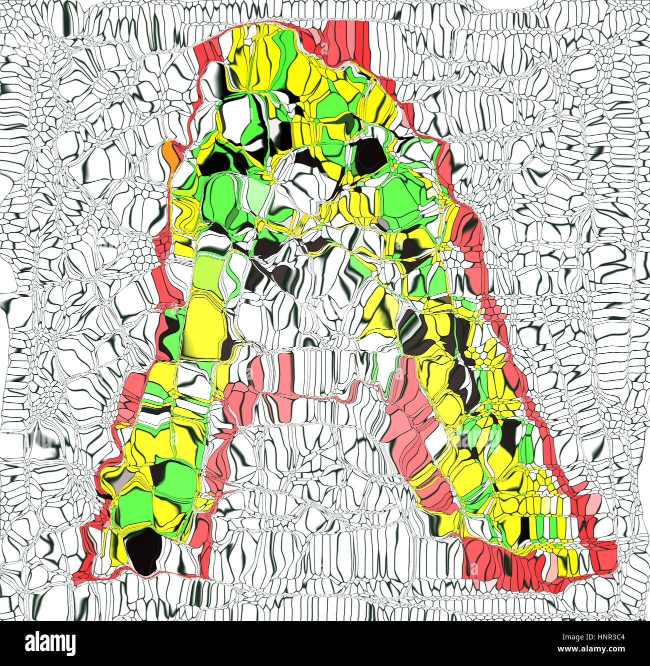 The colored Initials letter A Stock Photo - Alamy