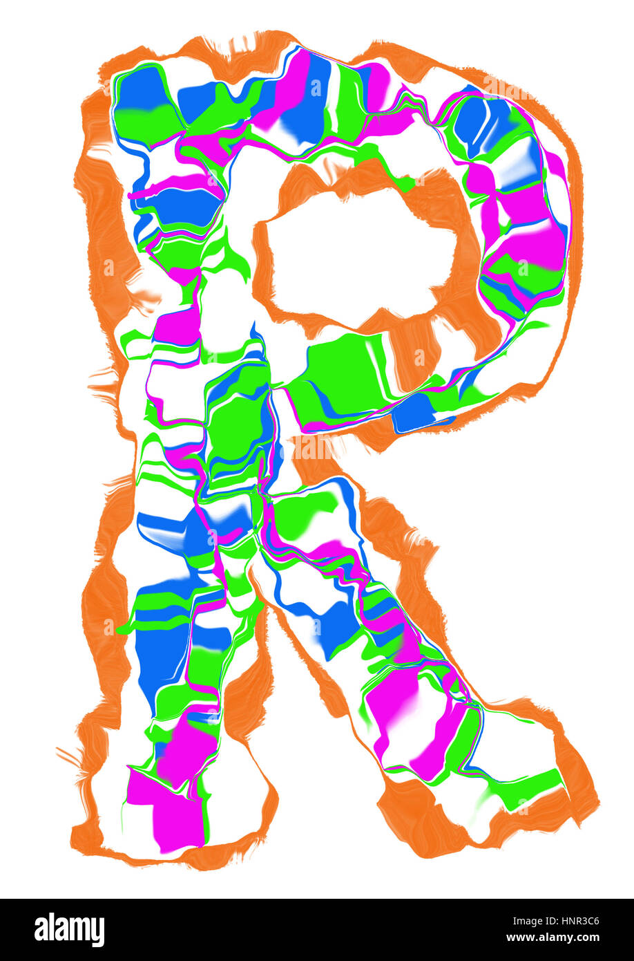 Decorative capital letter r hi-res stock photography and images - Alamy