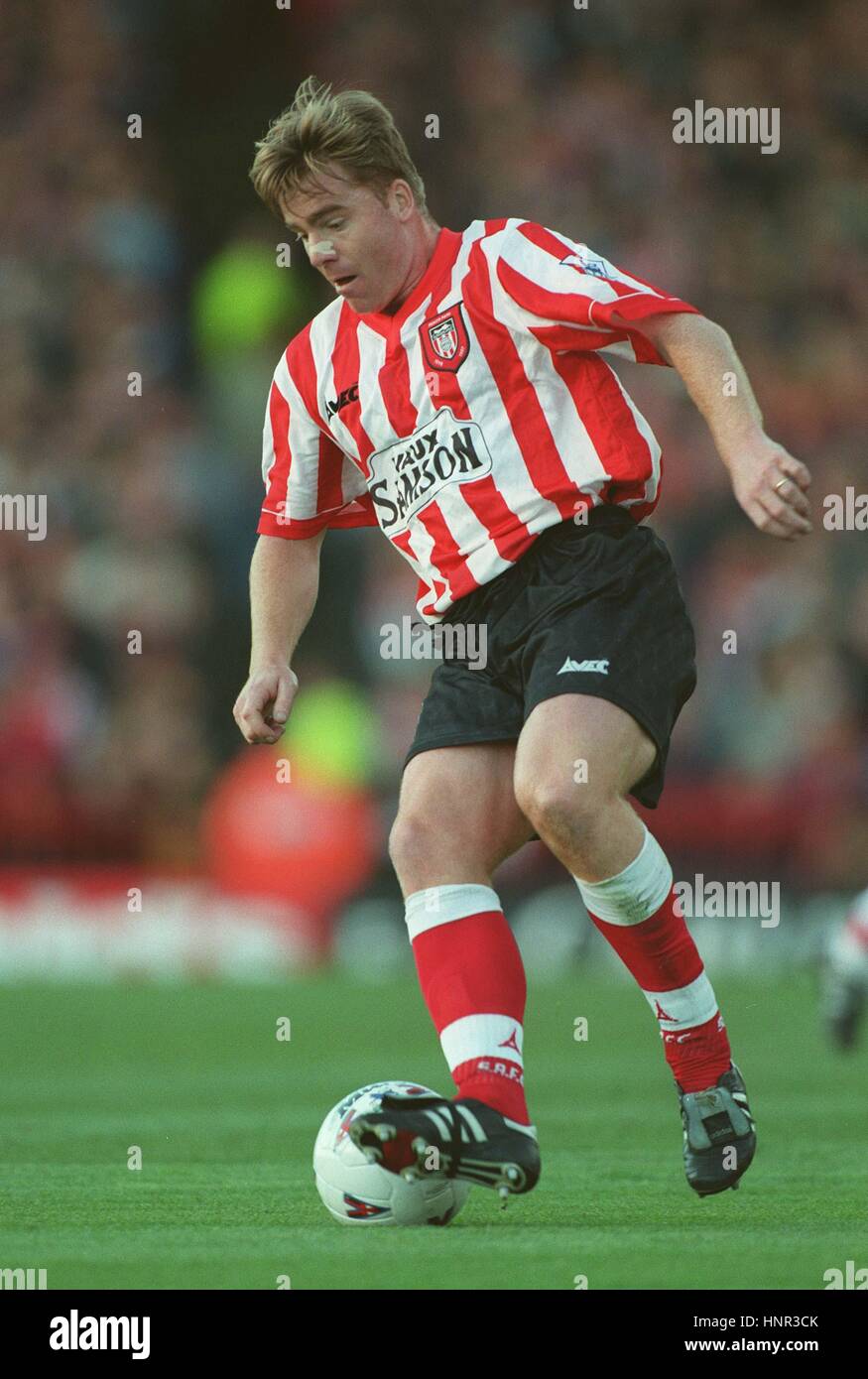 GARETH HALL SUNDERLAND FC 28 October 1996 Stock Photo - Alamy