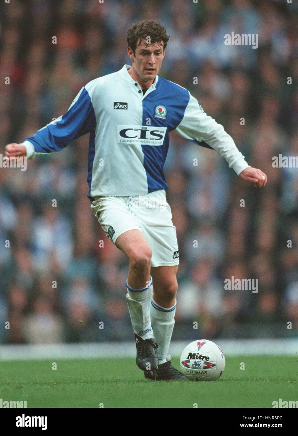 CHRIS SUTTON BLACKBURN ROVERS FC 15 November 1996 Stock Photo - Alamy