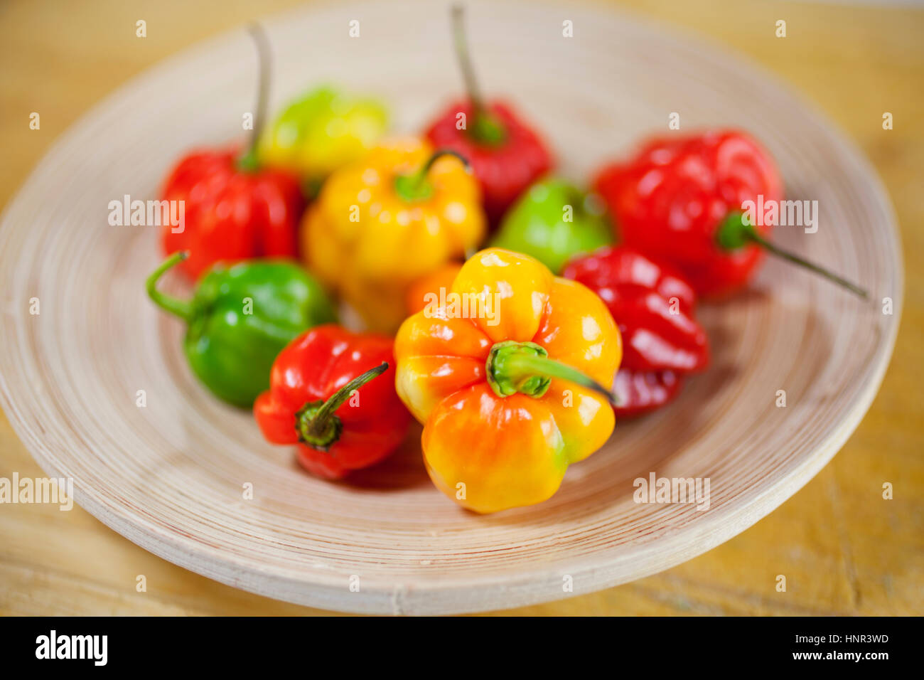 Colorful hot peppers Stock Photo - Alamy