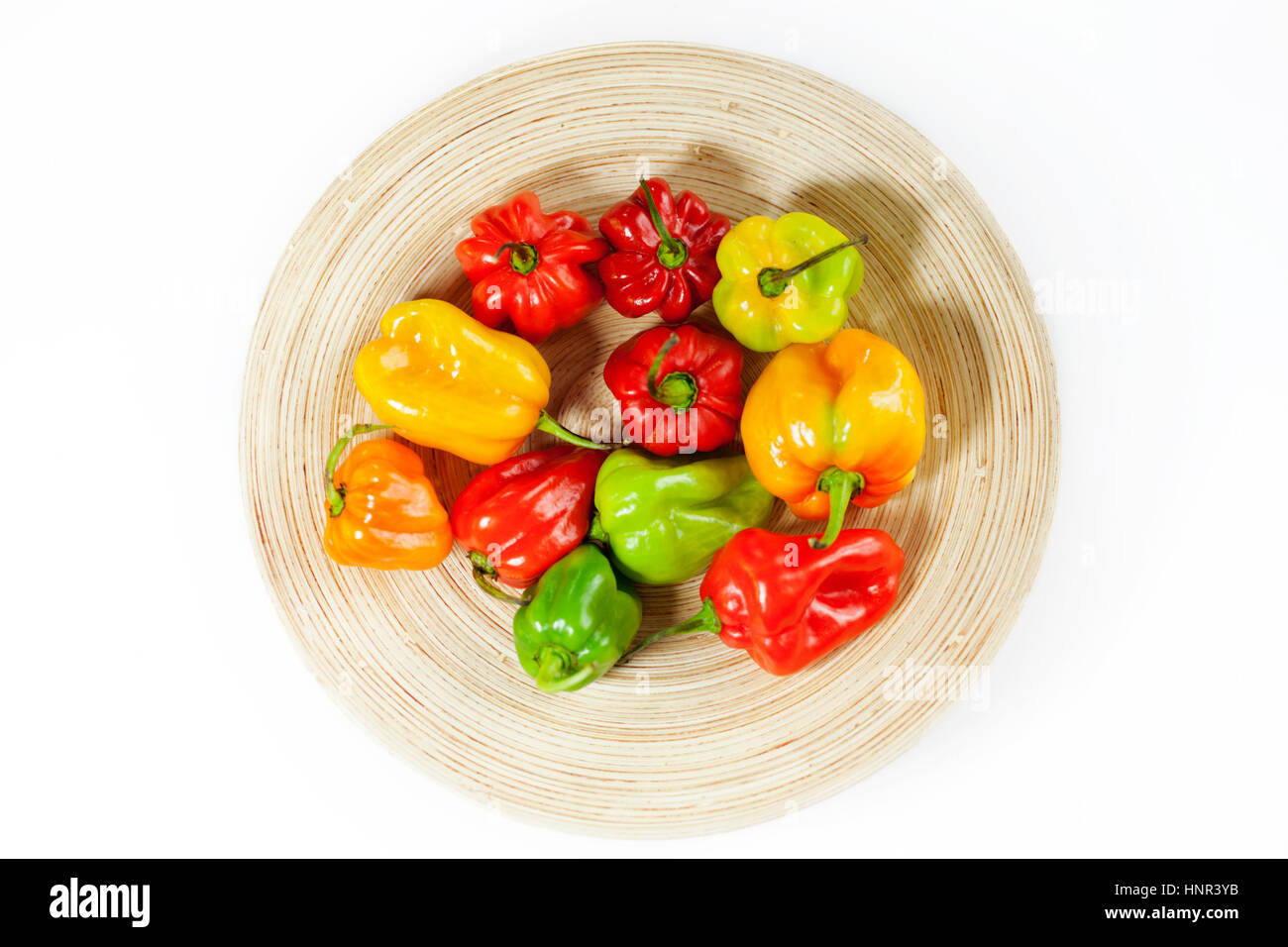 Colorful hot peppers Stock Photo - Alamy