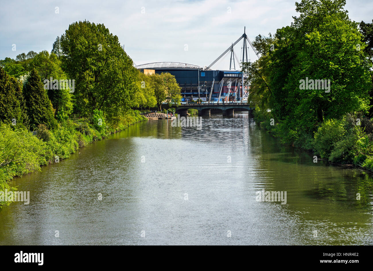River Taff in the Cardiff City Centre, south Wales Stock Photo - Alamy