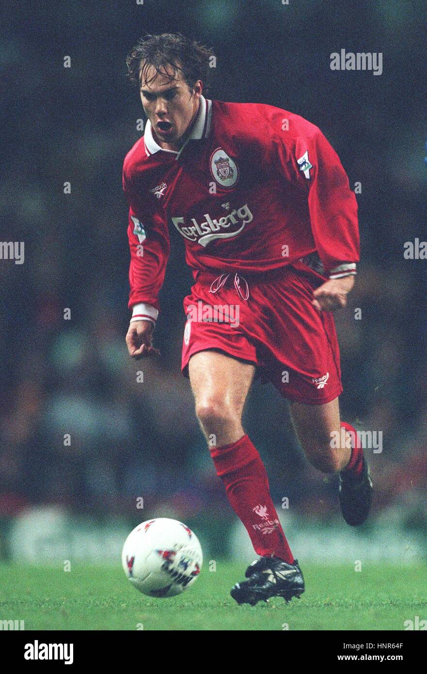 JASON MCATEER LIVERPOOL FC 26 November 1996 Stock Photo - Alamy