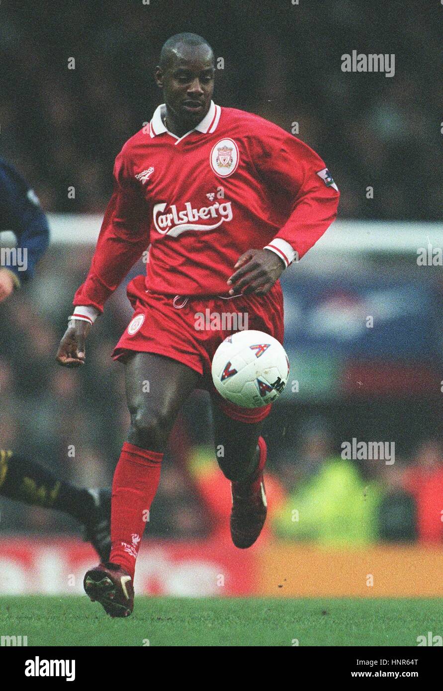 MICHAEL THOMAS LIVERPOOL FC 26 November 1996 Stock Photo - Alamy