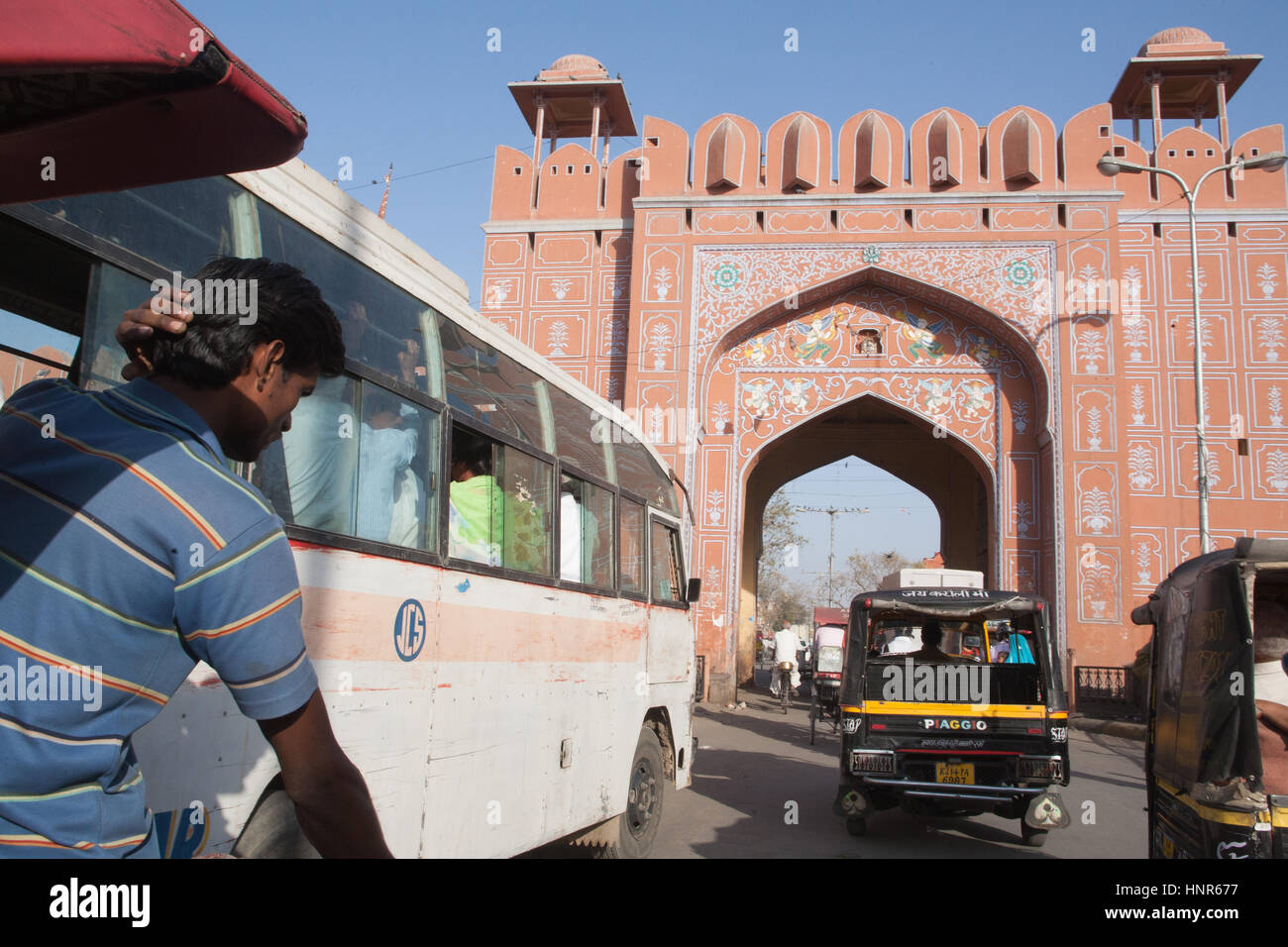 India jaipur auto rickshaw hi-res stock photography and images - Alamy