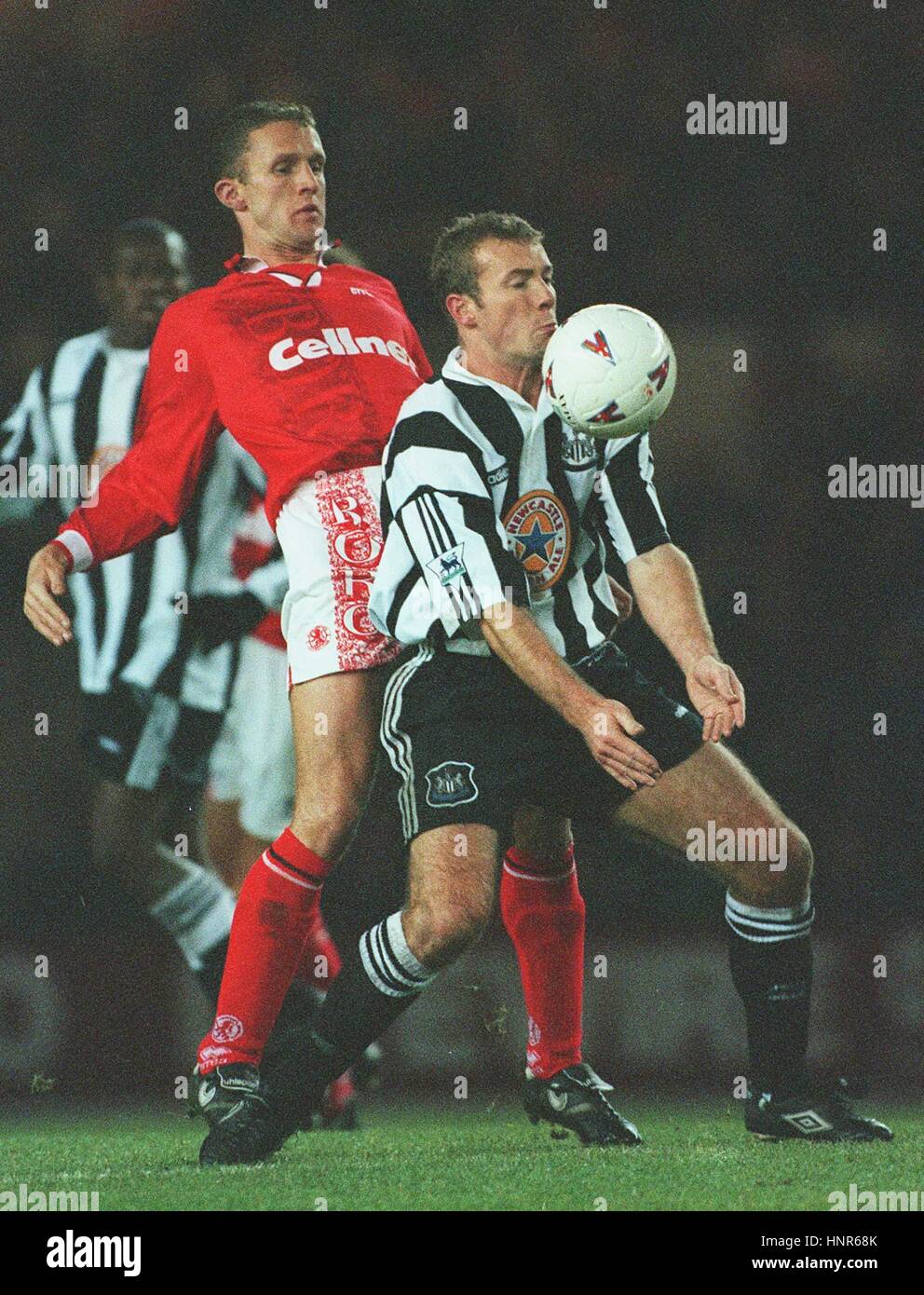 Alan shearer newcastle united 1996 hi-res stock photography and images ...