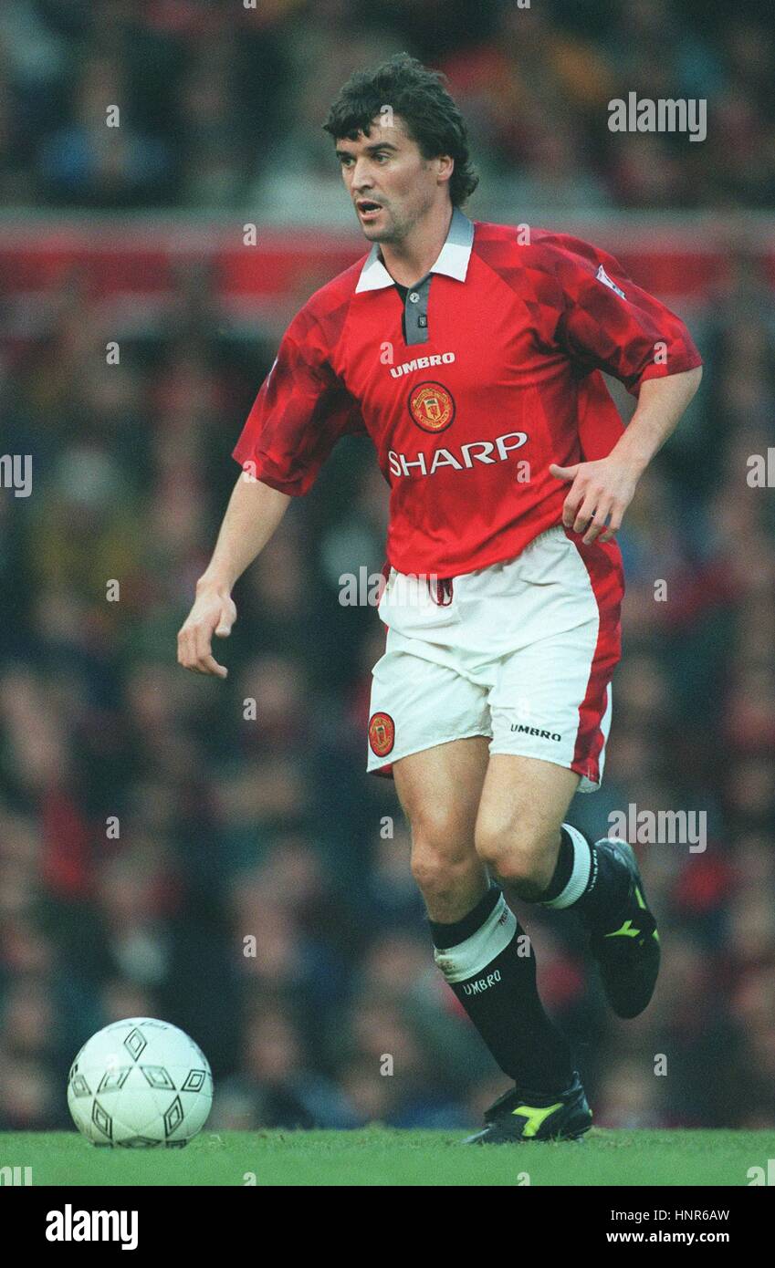 ROY KEANE MANCHESTER UNITED FC 02 December 1996 Stock Photo - Alamy