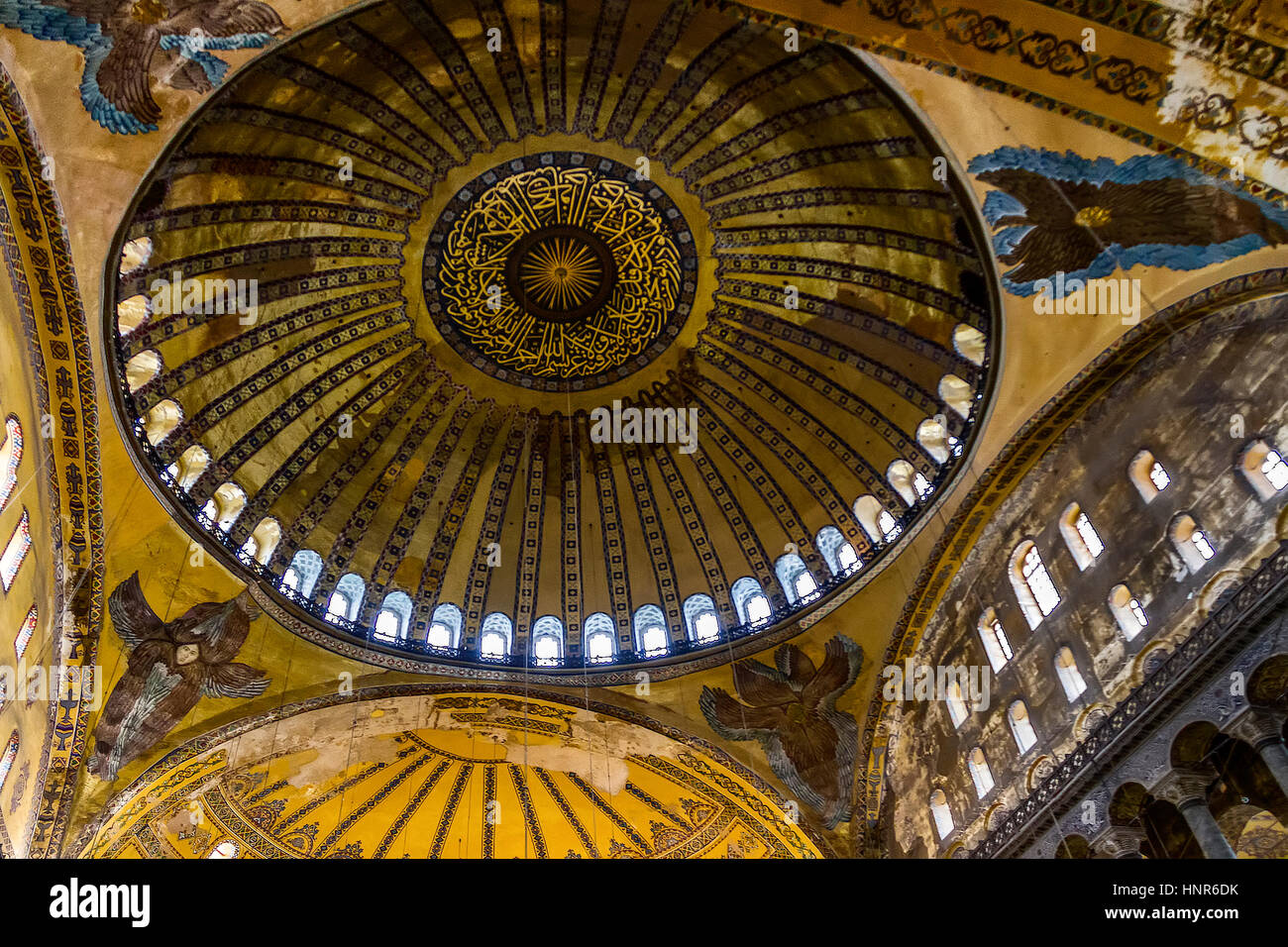 Turkey Istanbul Inside Saint Sophia Church Stock Photo - Alamy