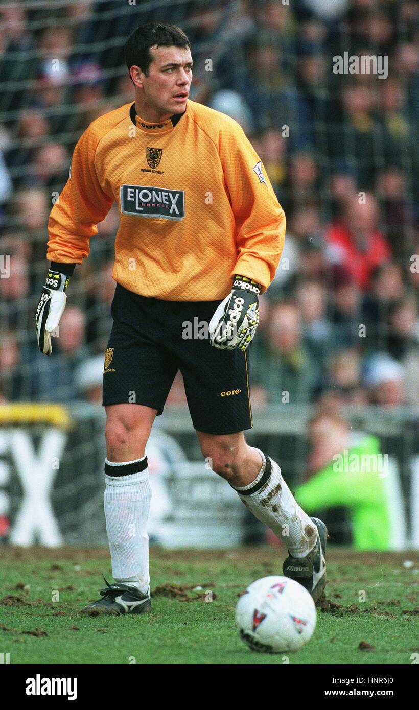 NEIL SULLIVAN WIMBLEDON FC 21 February 1996 Stock Photo - Alamy