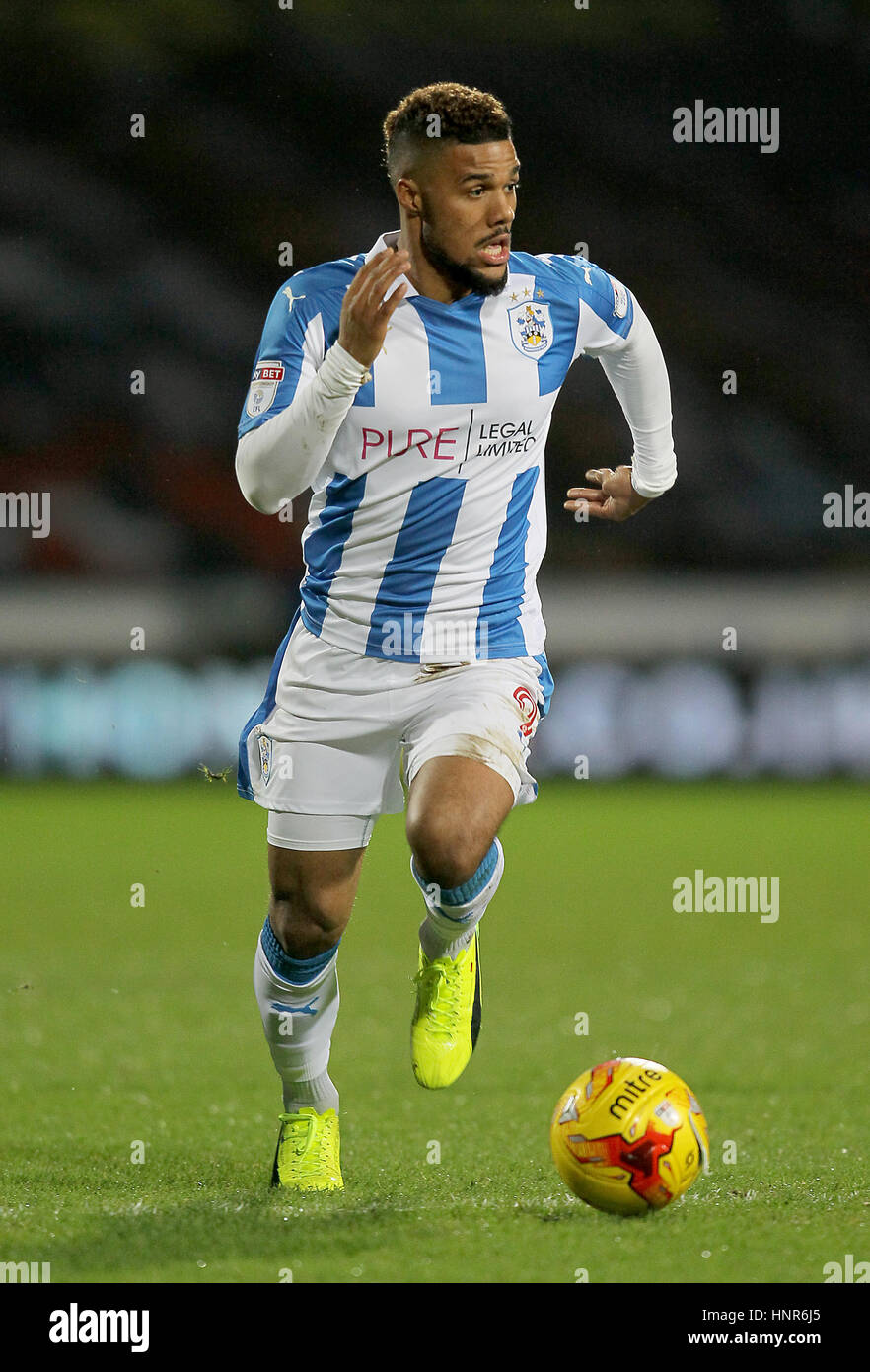 Elias Kachunga, Hudderfield Stock Photo - Alamy