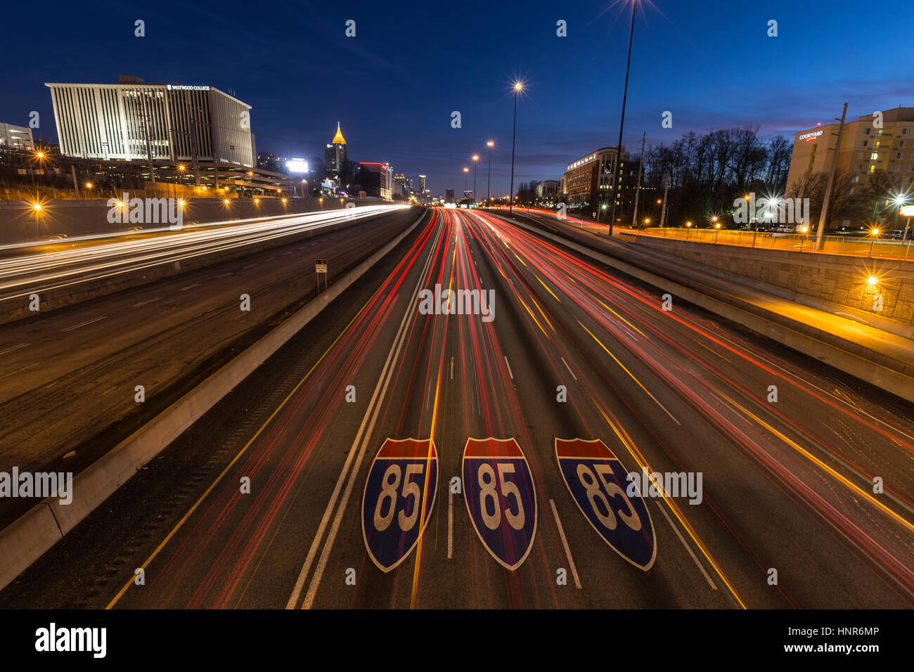 Interstate 85 hi-res stock photography and images - Alamy