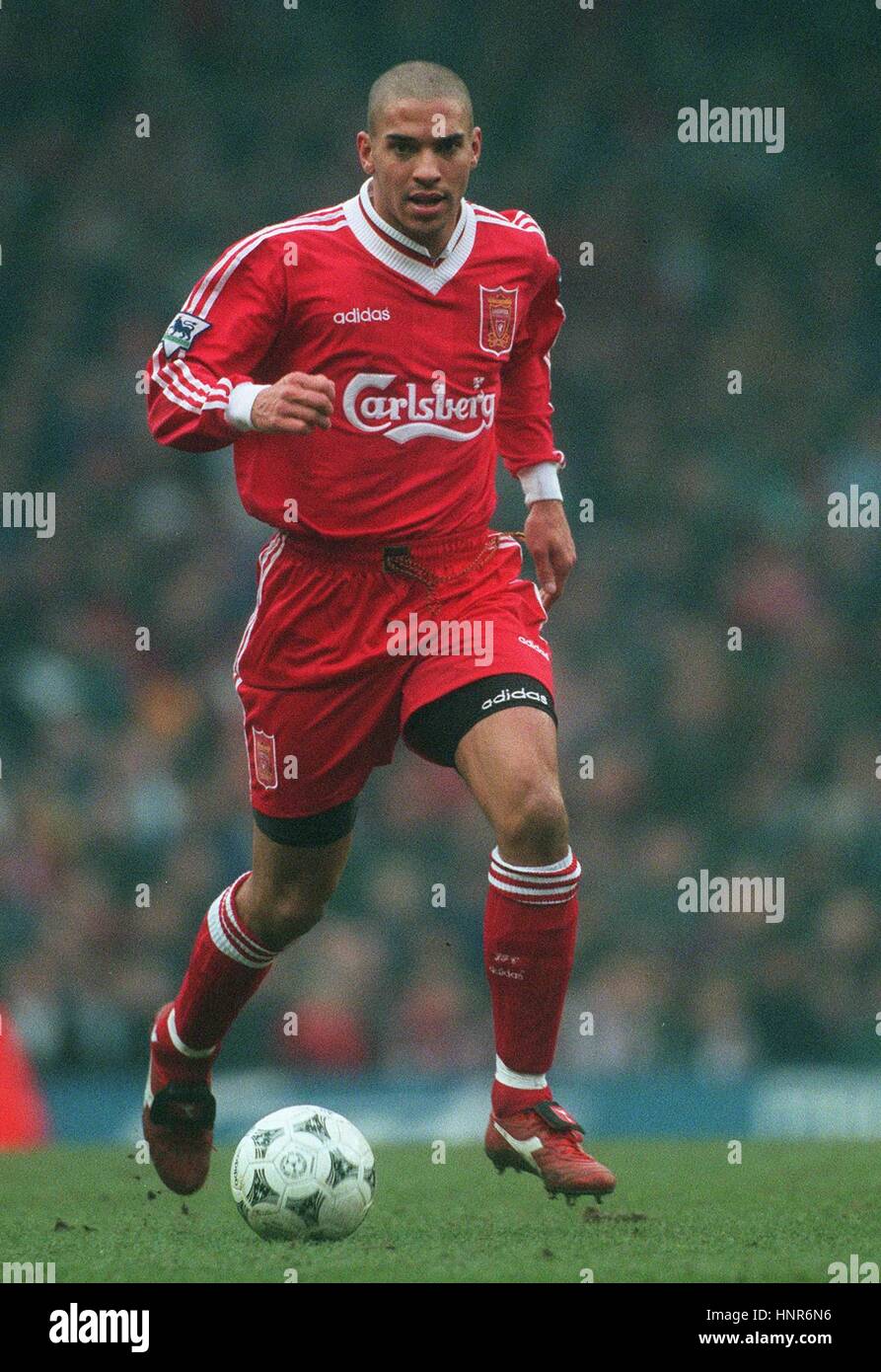 STAN COLLYMORE LIVERPOOL FC 18 March 1996 Stock Photo - Alamy
