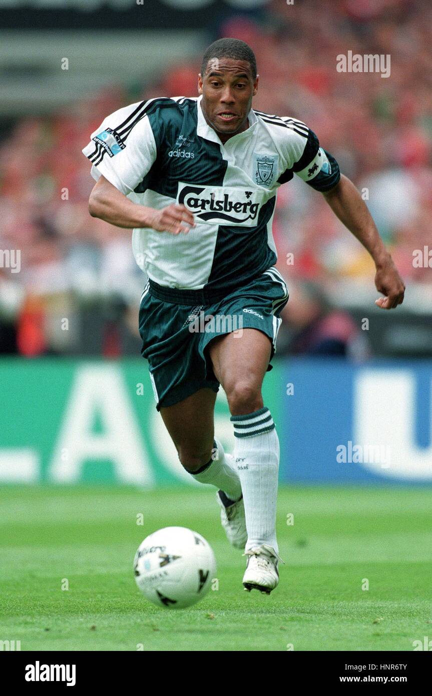 JOHN BARNES LIVERPOOL FC 28 May 1996 Stock Photo - Alamy