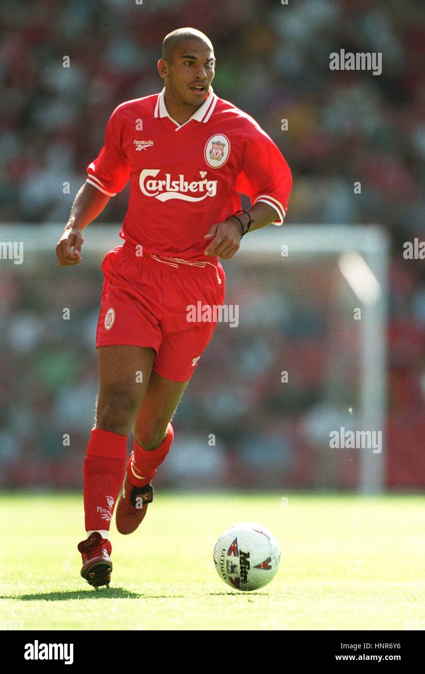 STAN COLLYMORE LIVERPOOL FC 29 July 1996 Stock Photo - Alamy