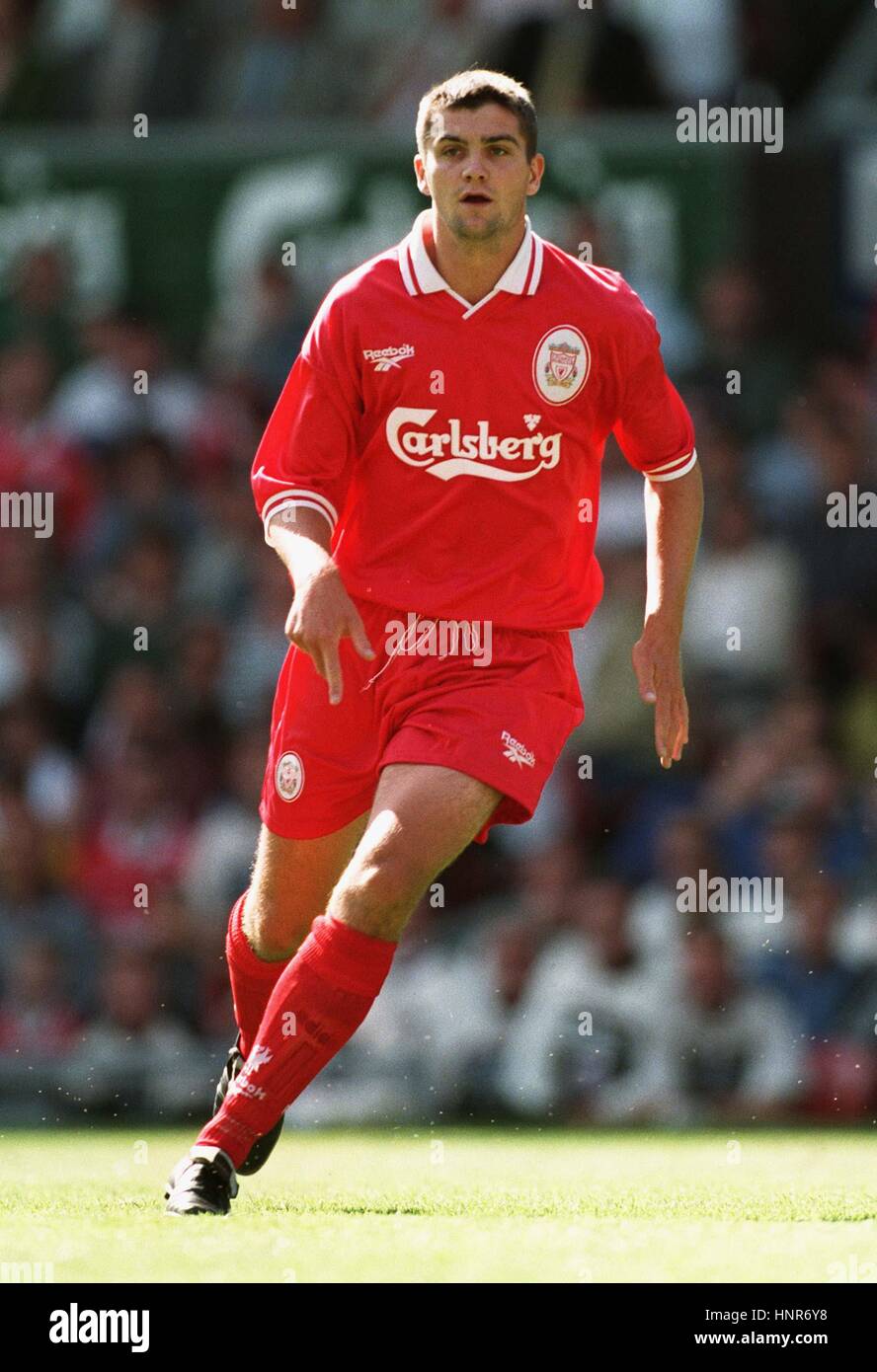 DOMINIC MATTEO LIVERPOOL FC 29 July 1996 Stock Photo - Alamy