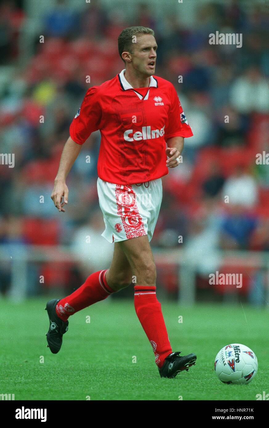 STEVE VICKERS MIDDLESBROUGH FC 12 August 1996 Stock Photo - Alamy