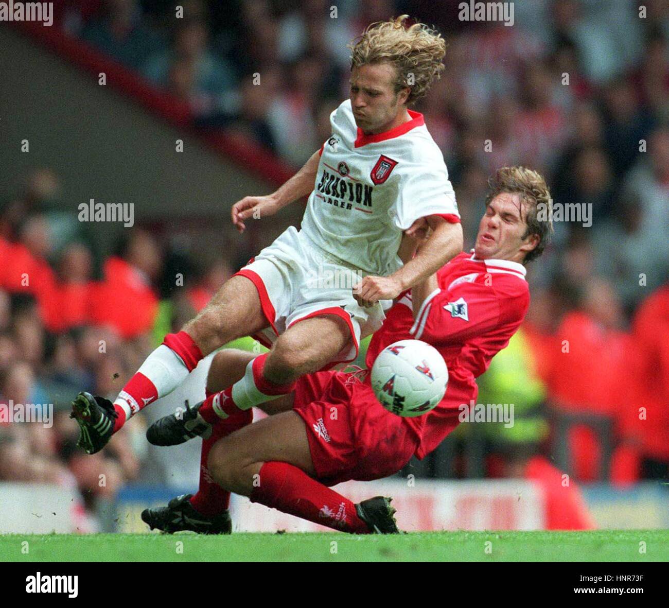 MICHAEL GRAY & JASON MCATEER LIVERPOOL V SUNDERLAND 28 August 1996 ...