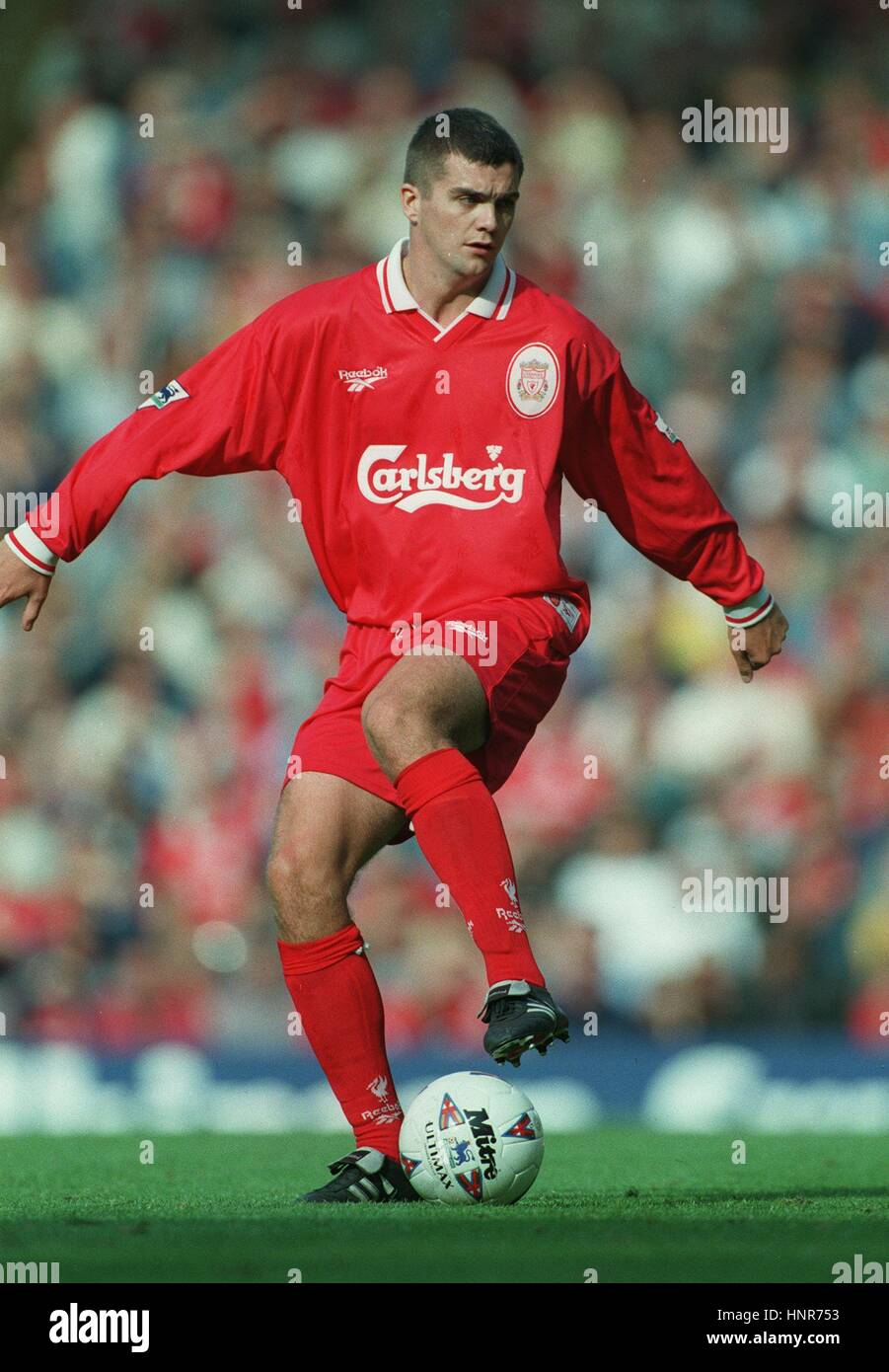 DOMINIC MATTEO LIVERPOOL FC 09 September 1996 Stock Photo - Alamy