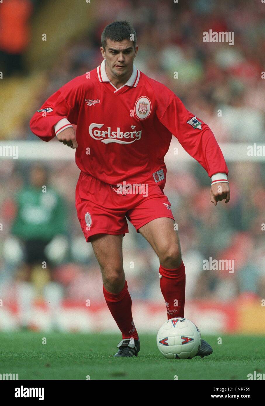 DOMINIC MATTEO LIVERPOOL FC 09 September 1996 Stock Photo - Alamy