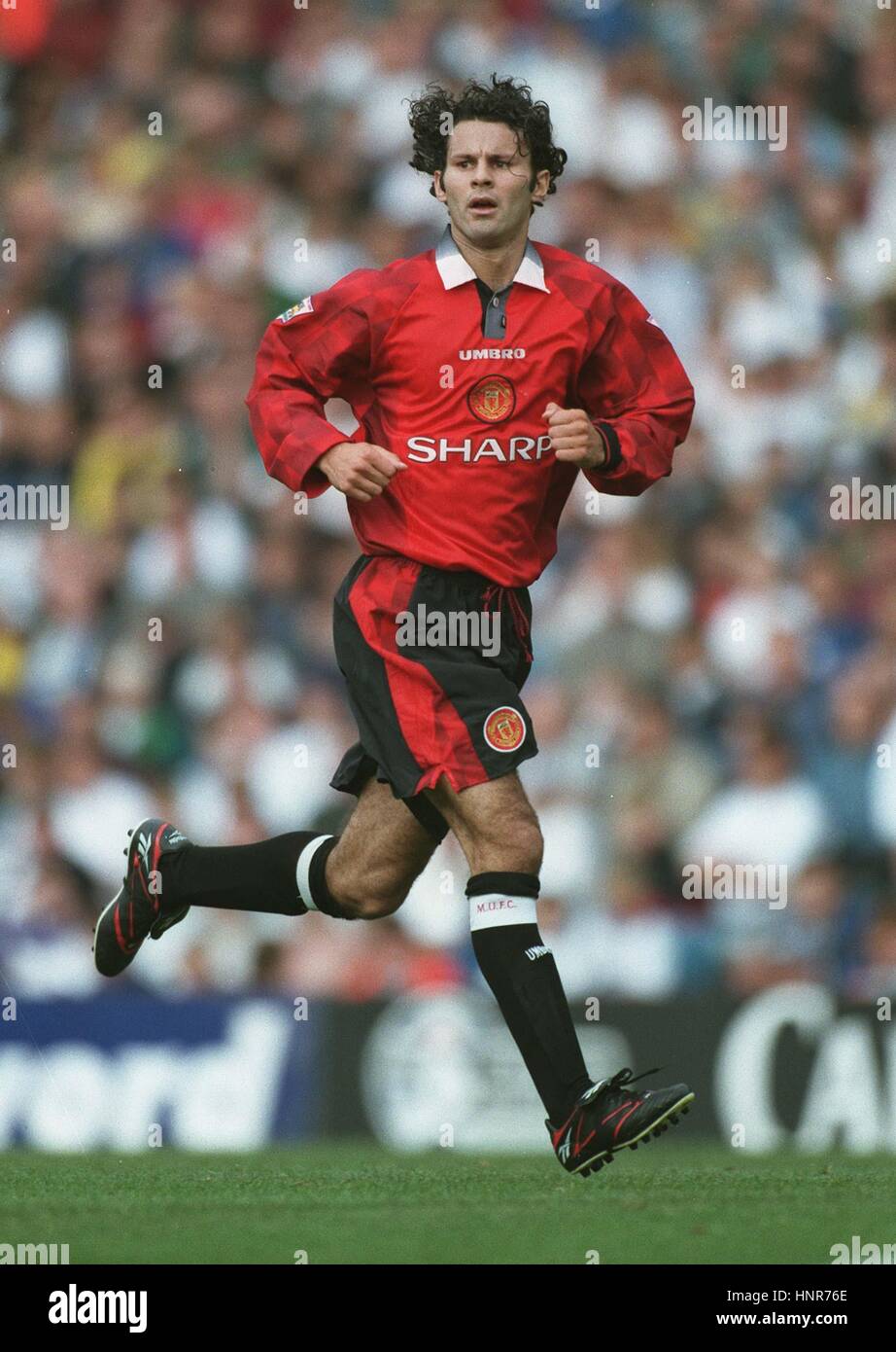 RYAN GIGGS MANCHESTER UNITED FC 15 September 1996 Stock Photo - Alamy