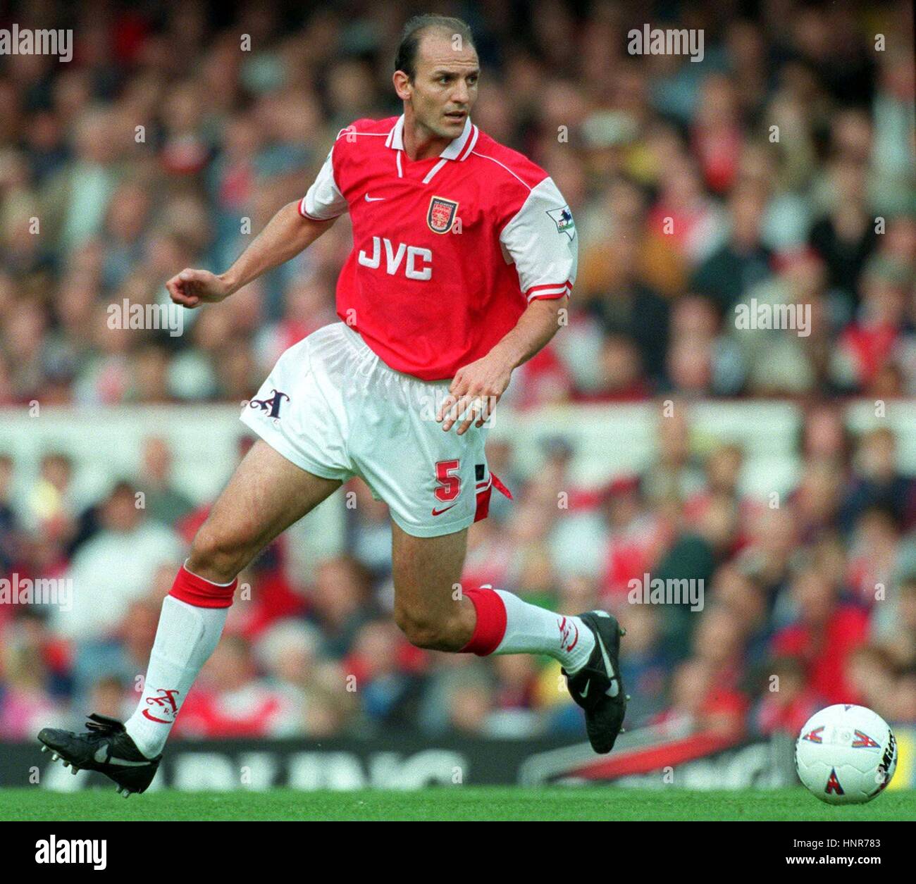 STEVE BOULD ARSENAL FC 10 October 1996 Stock Photo - Alamy