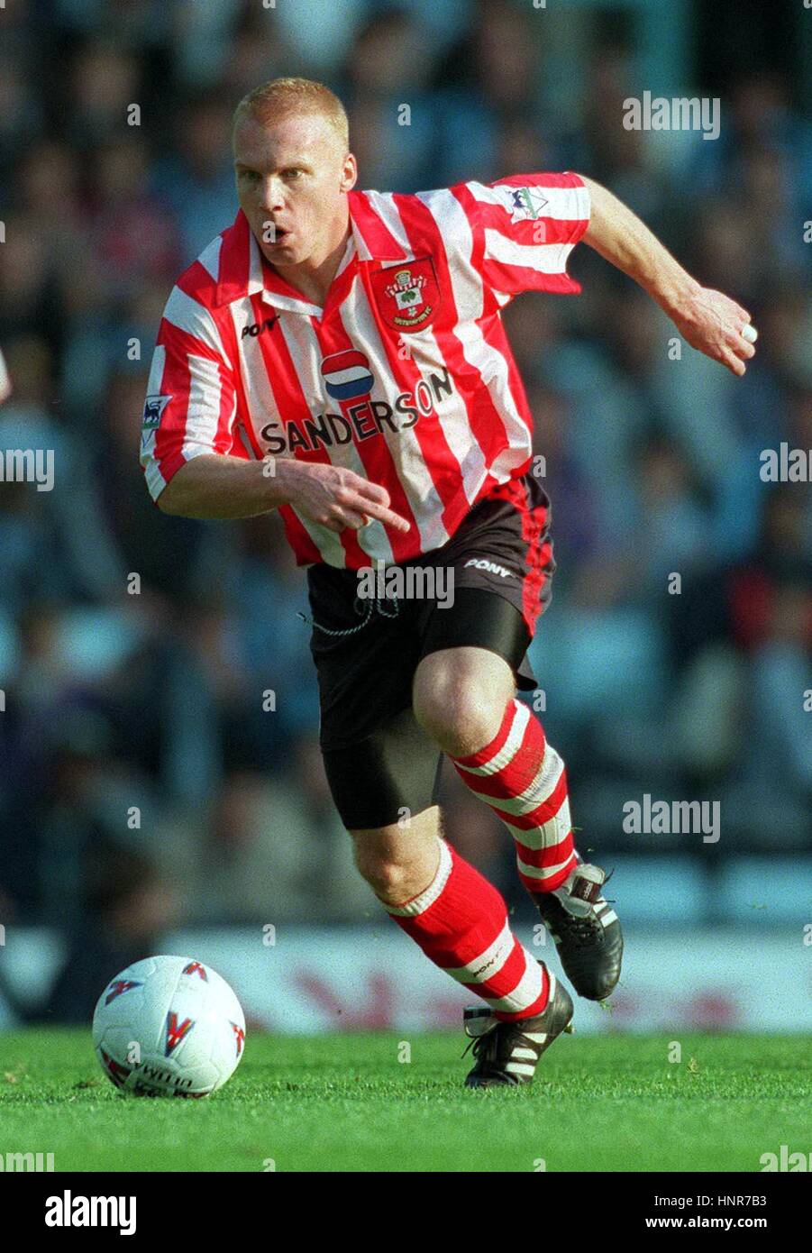 ROBBIE SLATER SOUTHAMPTON FC 23 October 1996 Stock Photo - Alamy